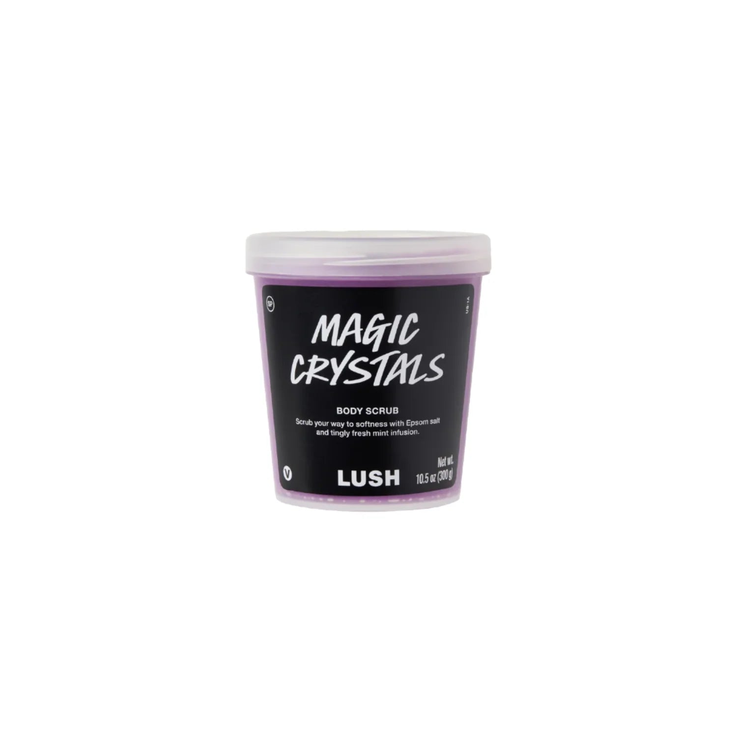 Magic Crystals Exfoliating Shower Scrub | Cooling Mint & Epsom Salt ...